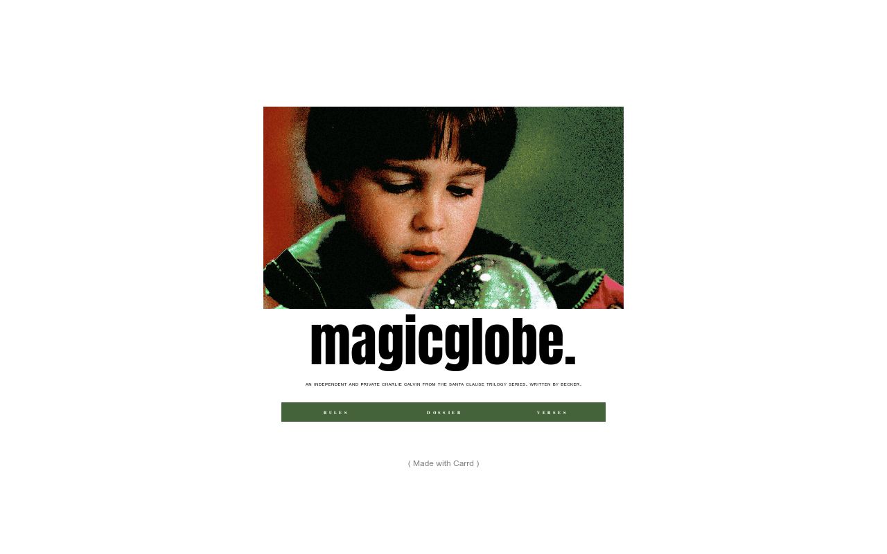 #MAGICGLOBE